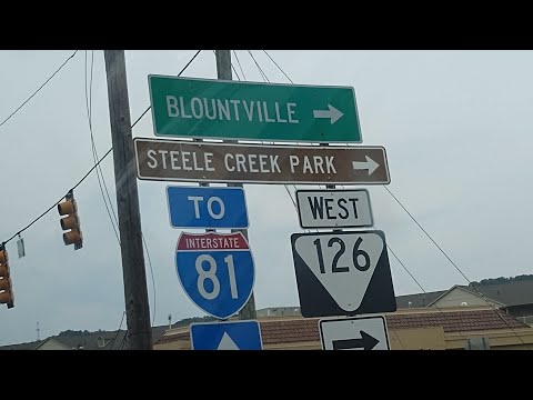 Steele creek park Bristol tn ride around