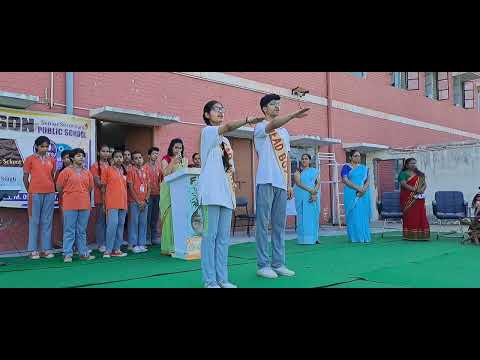 Oath taking ceremony of Head Boy & Head Girl