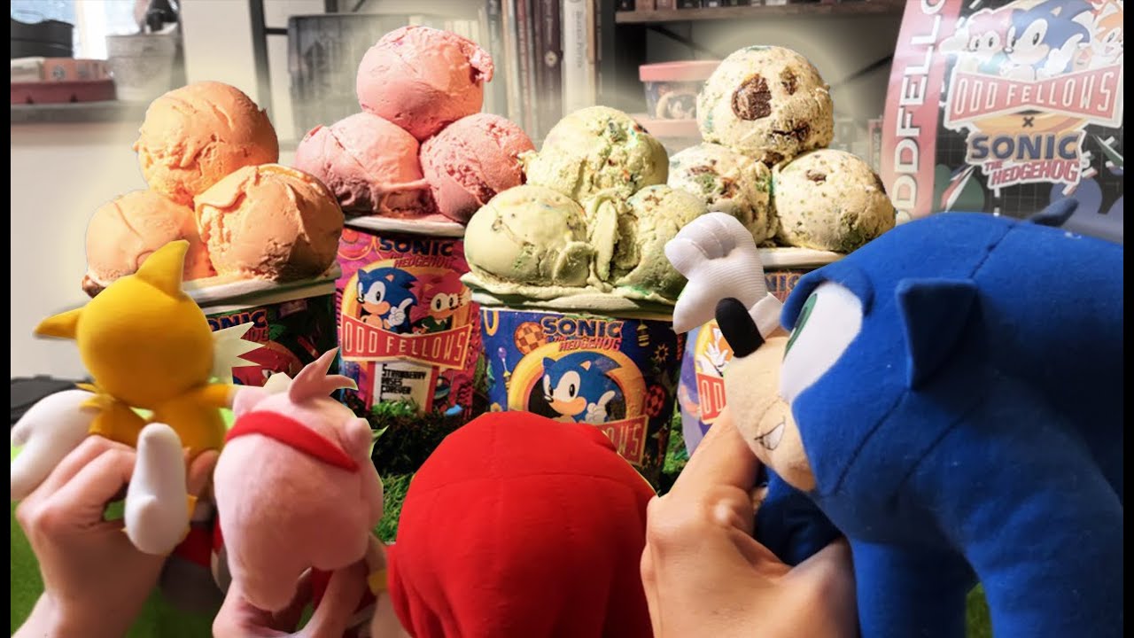 Sonic Superstars ICECREAM? | Taste Testing Sonic x Oddfellows!