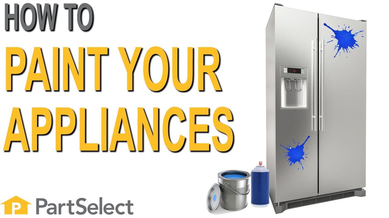How to Paint Your Appliance | PartSelect.com