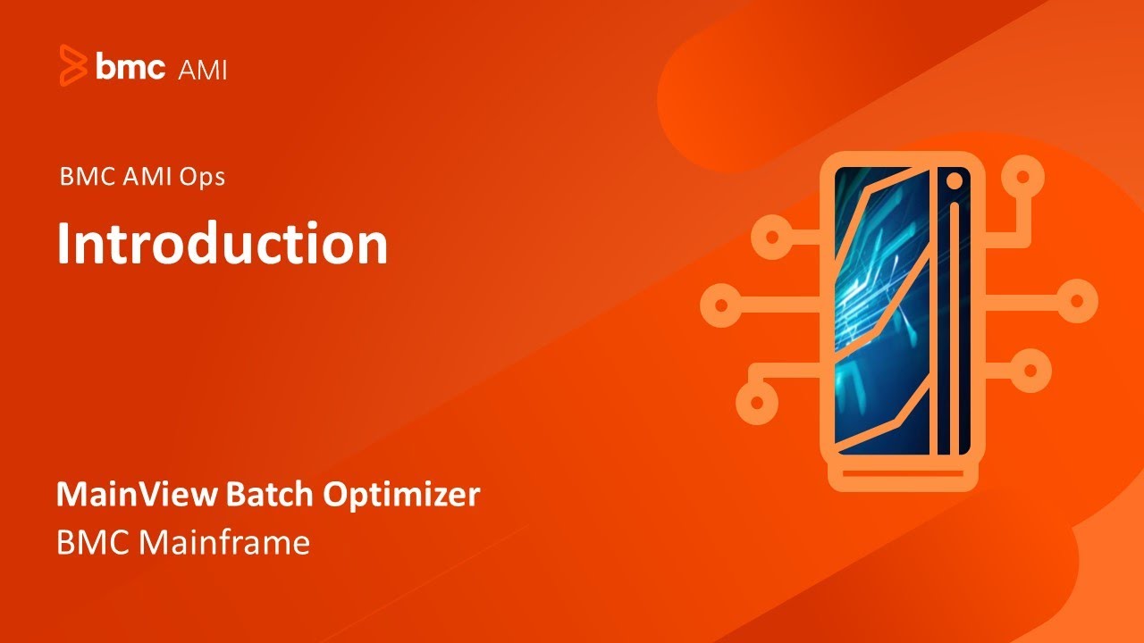 MainView Batch Optimizer - Introduction