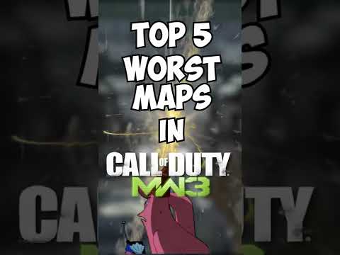 TOP 5 WORST MAPS IN MW3! | Call of Duty Shorts