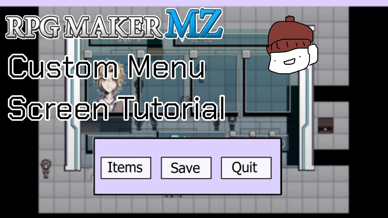 Custom Menu Screen Tutorial (WITHOUT PLUGINS) || RPG Maker Tutorial
