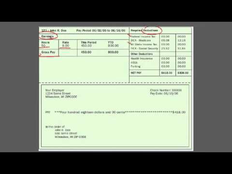 How To Understand Your Paycheck
