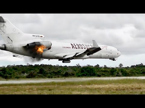 Aerosucre Pilot Retracts Gear Too Early