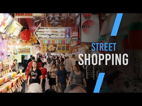 Cheapest shop in Singapore?! Bugis Street Market Singapore / Mall Tour EP06