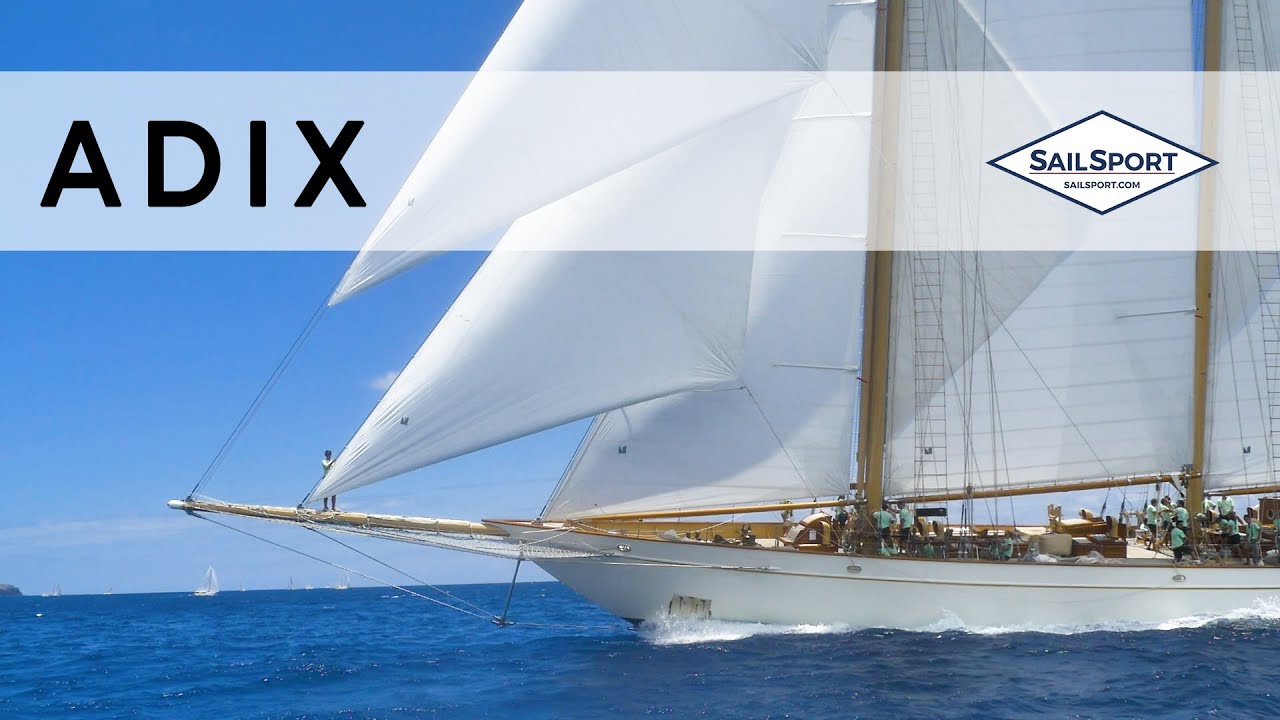 Sailing the Incredible Classic Yacht Adix