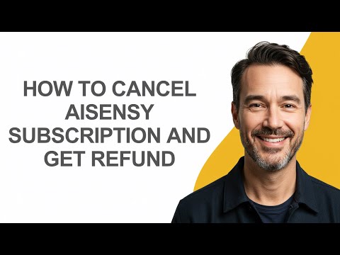 How to Cancel Aisensy Subscription and Get Refund - KevinHowTo