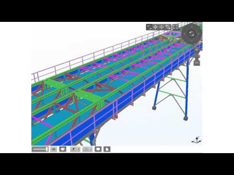 Conveyor structure | Tekla
