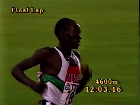 Men's 5000m Final - World Championships - Stuttgart 1993