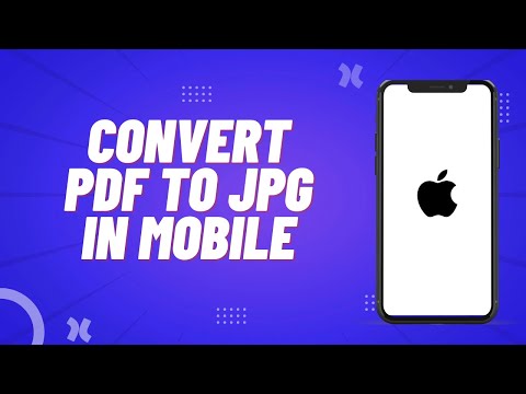 How to Convert PDF to JPG on Mobile - 2024 update!