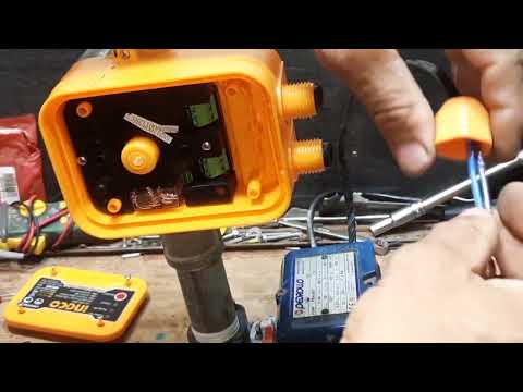 "Tutorial de instalación de controlador automático para bomba de agua, para principiantes en casa".
