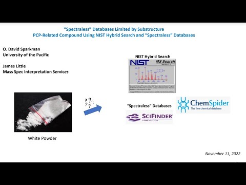 Using Substructure Limited "Spectraless" Databases with NIST hybrid search to Identify Illicit Drugs