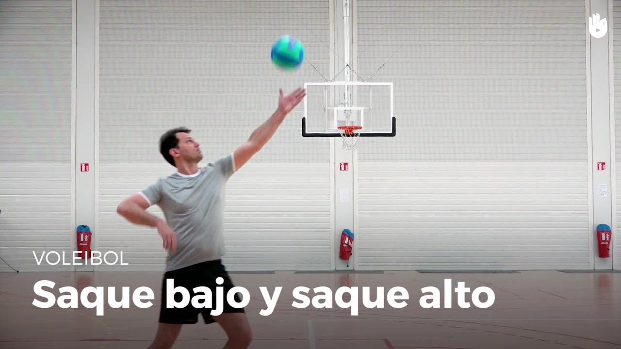 Saque bajo y saque alto - Aprende a jugar al voleibol | Sikana