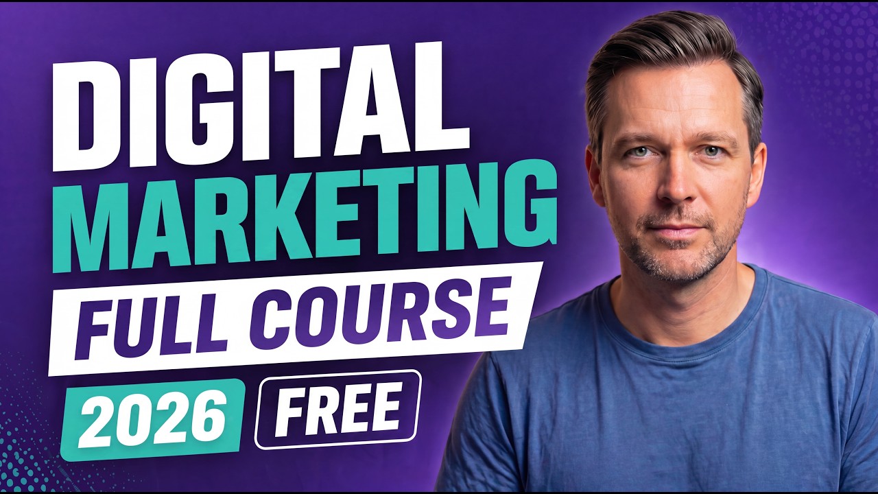 Digital Marketing Full Course 2026 | Free Training for Beginners