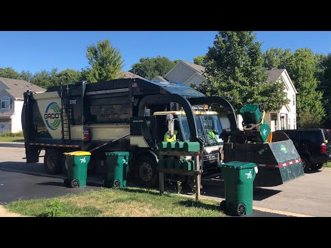 Groot Garbage Trucks In Plano