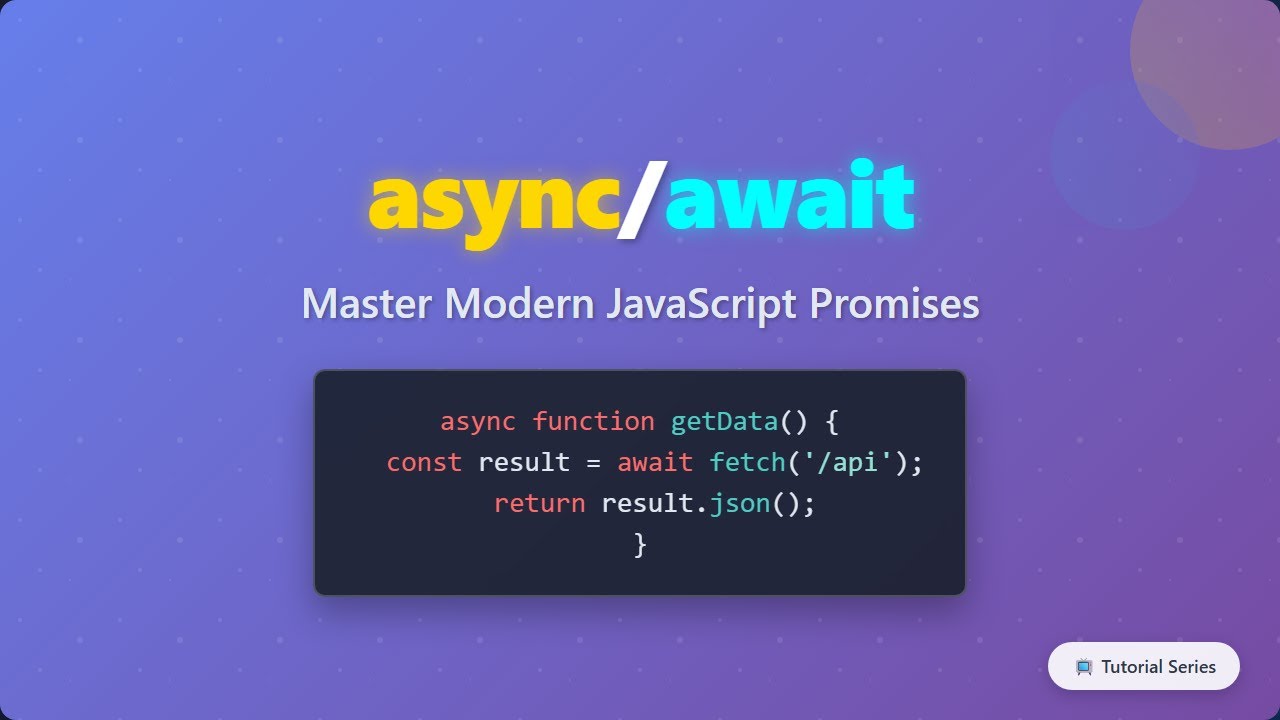 Master Async/Await in JavaScript: Simplify Your Asynchronous Code!
