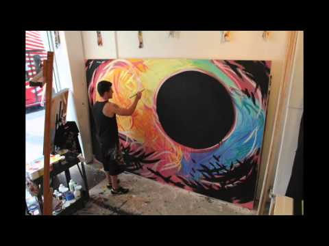 Michael Carini: Painting Time-Lapse (Astranomelly)