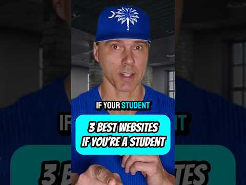 3 Best Websites If You're a Student 🚀