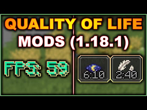 USEFUL Minecraft Java 1.18.1 Mods [Fabric]