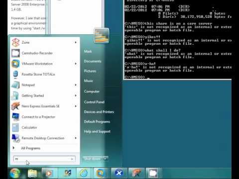 Microsoft: Server2008Core: Modifying Share Permissions