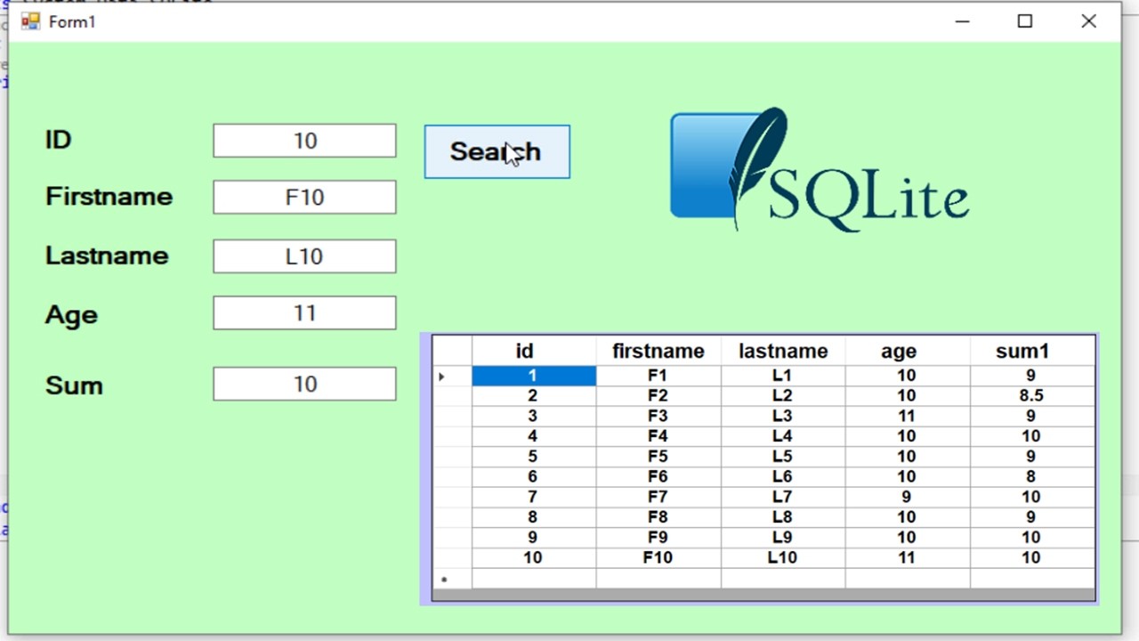 SQLite Database in VB.NET: Retrieve Data Step by Step