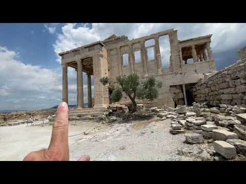 The Pandroseion was a sanctuary dedicated to Pandrosus, - Acropolis Greece - ECTV