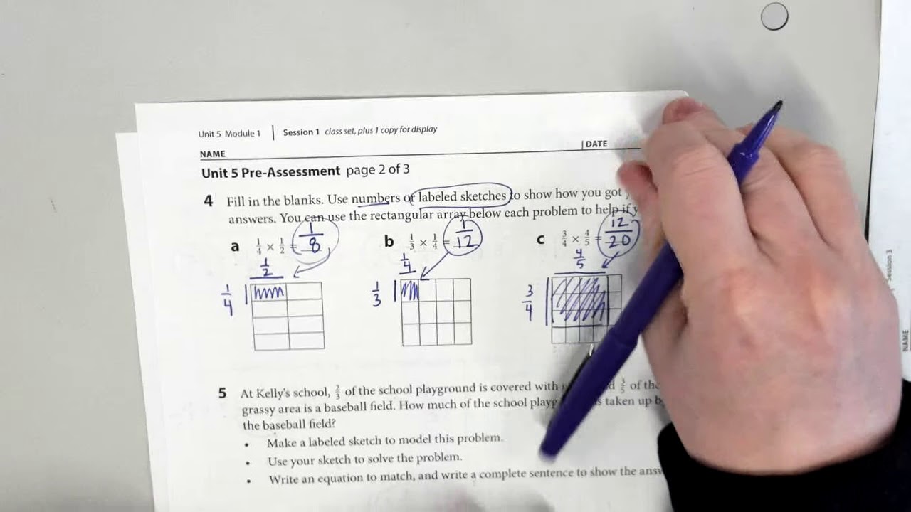 Unit 5 Review: Pre-Assessment