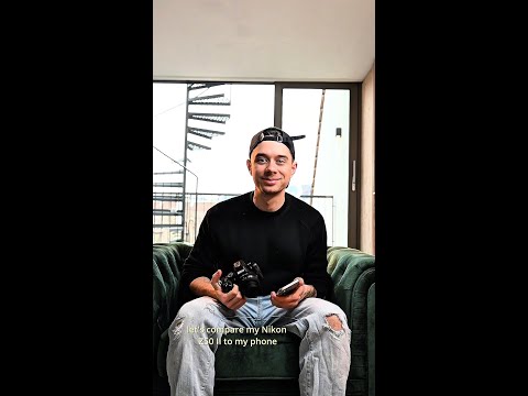 Nikon Z50II vs Smartphone