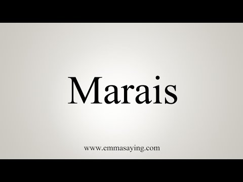 How To Say Marais