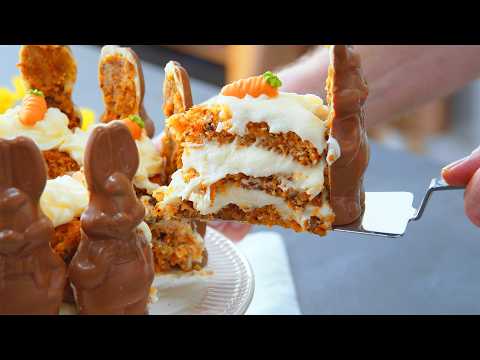 This Easter Bunny Carrot Cake Is The Perfect Dessert For Your Easter Dinner!