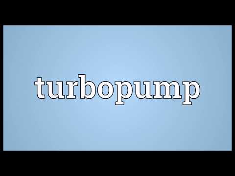 Turbopump Meaning