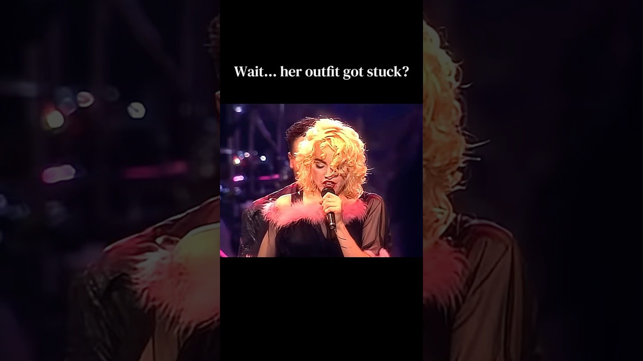 @madonna ’s outfit got stuck live… but she never stopped performing @GuyOseary