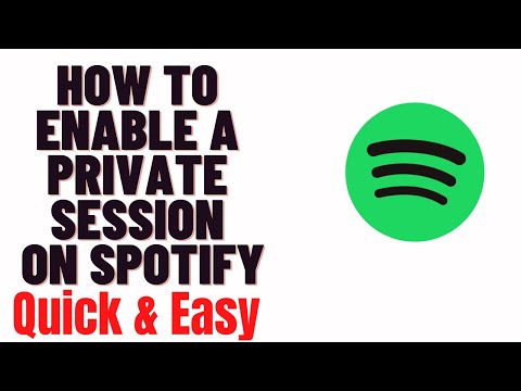 How to Enable a Private Session on Spotify,how to hide what you're listening to on Spotify