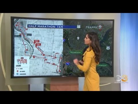 Traffic headaches around the city due to Philadelphia Marathon