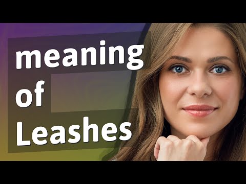 Leashes | meaning of Leashes