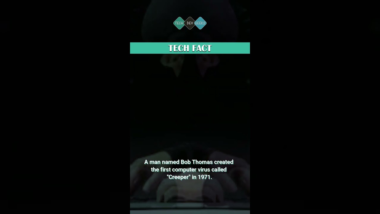 First Computer Virus #techshorts #techdevgeeks