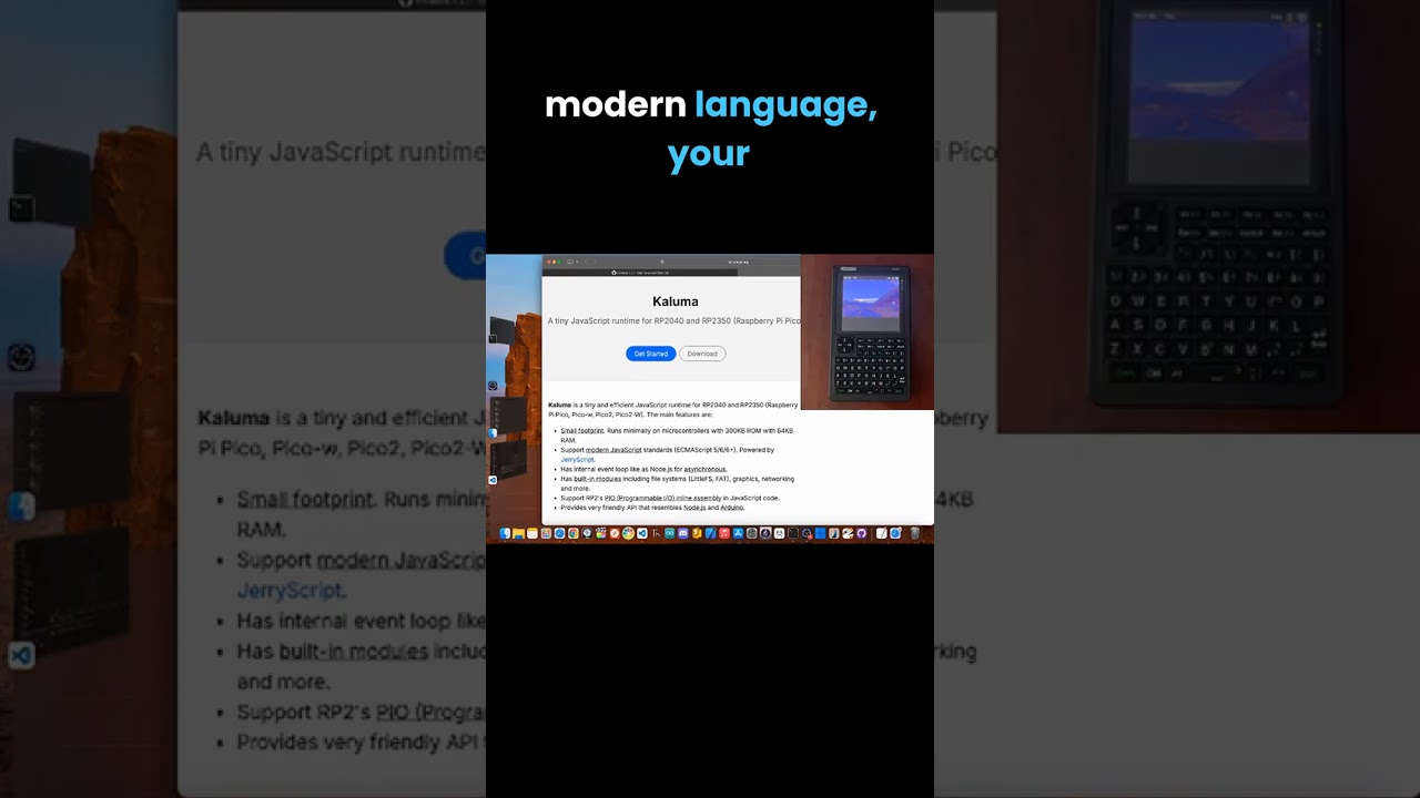 PicoCalc: Code Hardware with JavaScript!