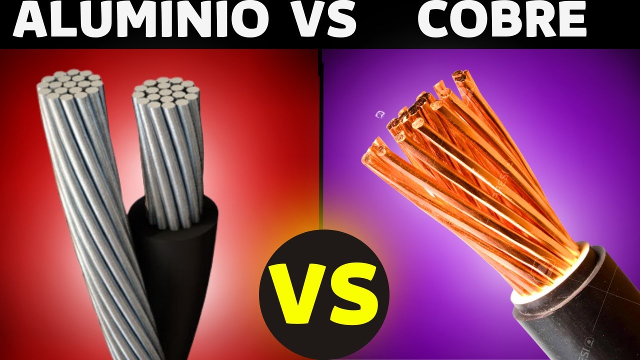 😱🔥Extrañas DIFERENCIAS entre CABLES electricos de ALUMINIO VS COBRE (para electricidad)