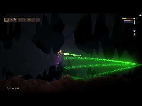 Noita acid always cast wand build