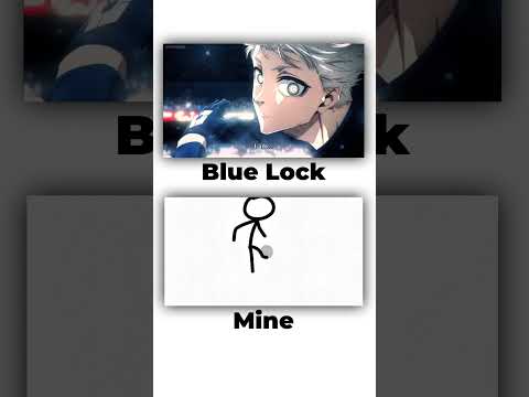 Blue Lock vs Mine || Nagi vs U20 Goal animation #animation #bluelock #flipaclip #soccer #football