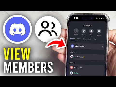 How To See Members List In Discord Server Mobile - Full Guide