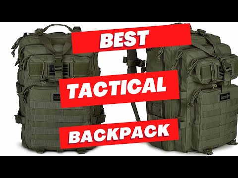 Best Tactical Backpack on The Market 2022 । Top 5 Best Tactical Backpack Review