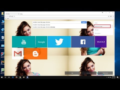 How to Customize Your Picture & Websites in New Tab Page in Chrome