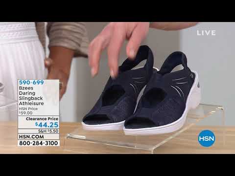 Bzees Daring Slingback Athleisure Sandal