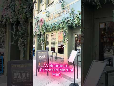 Madam Mikette's Espresso Martini Review  #barreview #cocktail #newyorkbar #espressomartini