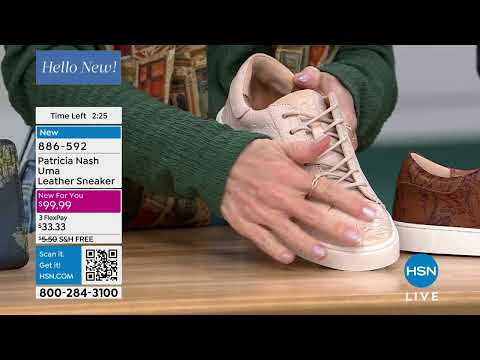Patricia Nash Uma Leather Sneaker