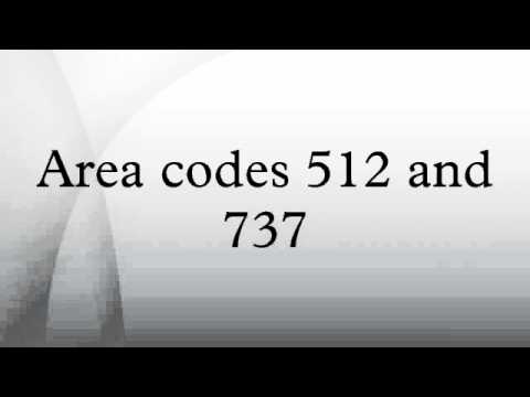 Area codes 512 and 737