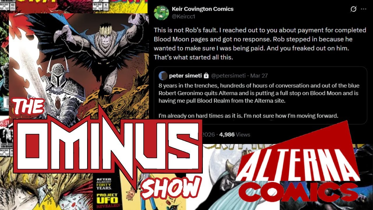 The Ominus Show #76 - The Death of Alterna!! || $4,000 EVS Cover Controversy!!