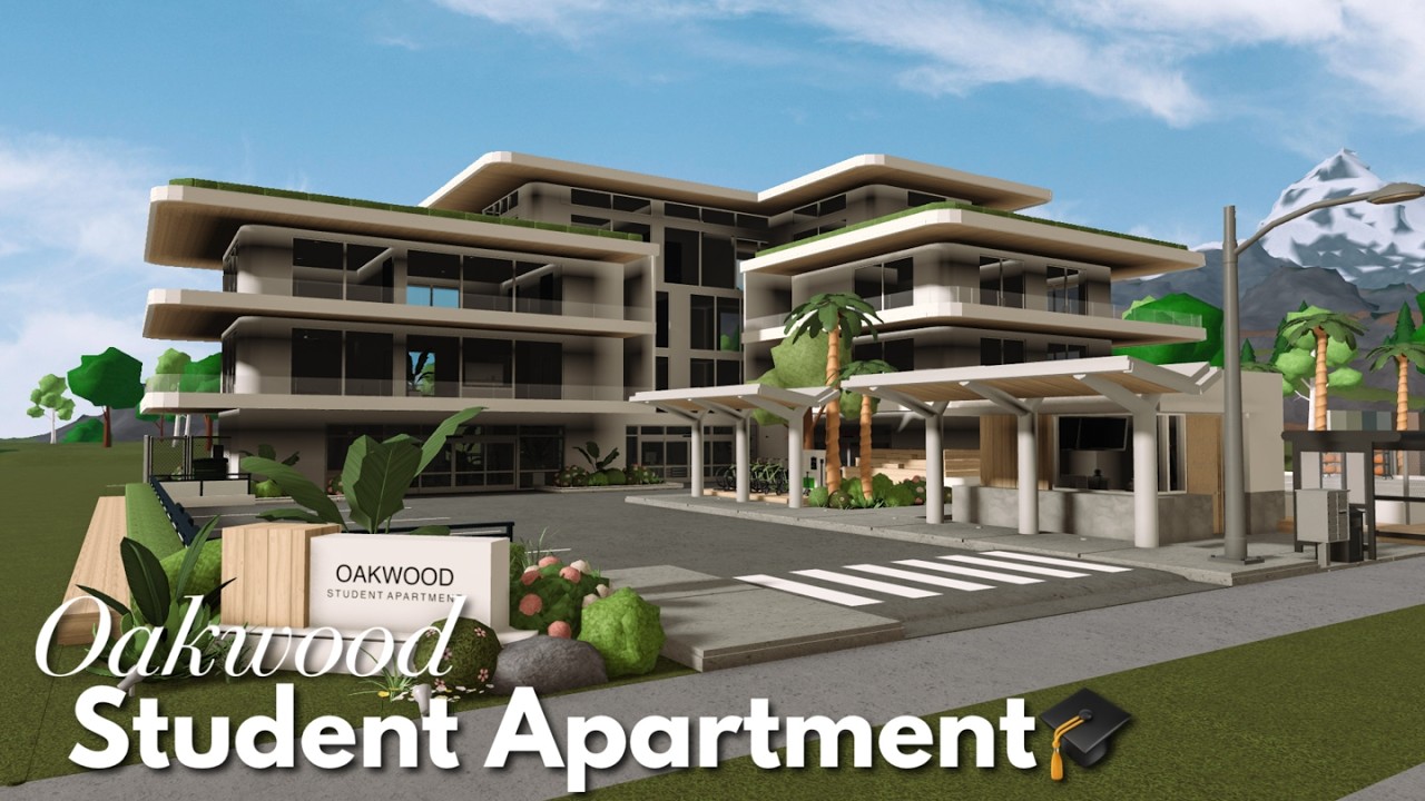 Bloxburg: STUDENT APARTMENT | Speedbuild PART 1